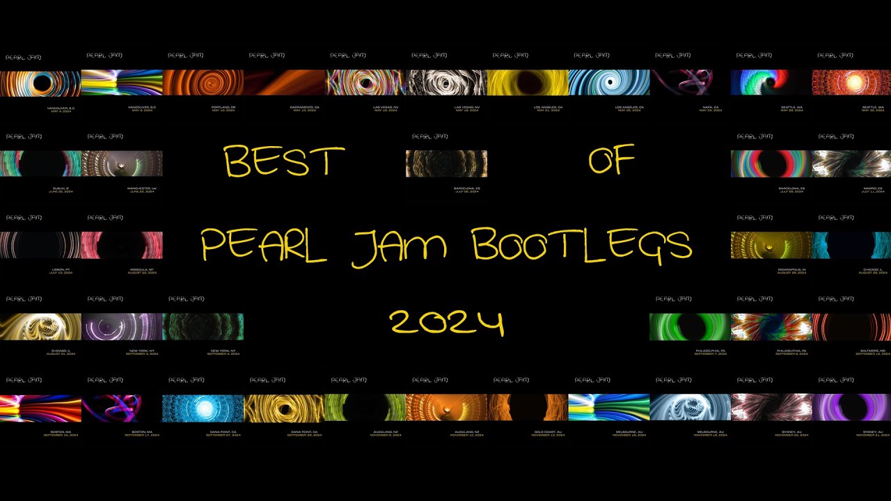 Best of Pearl Jam Bootlegs 2024 (only original PJ songs) - YouTube