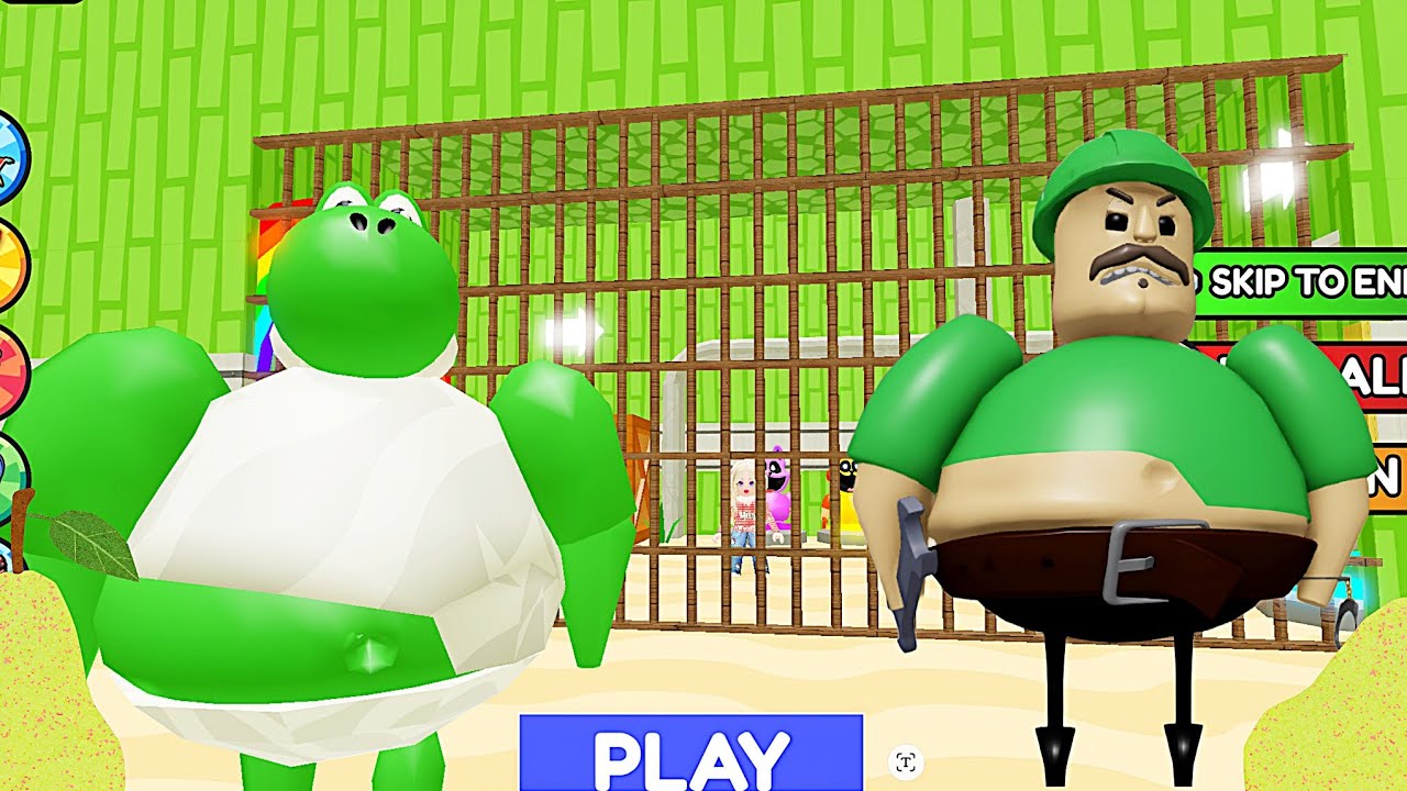 📗NEW📗YOSHI BARRY'S PRISON RUN OBBY FULL WAIKTHROUGH GAMEPLAY ROBLOX ...