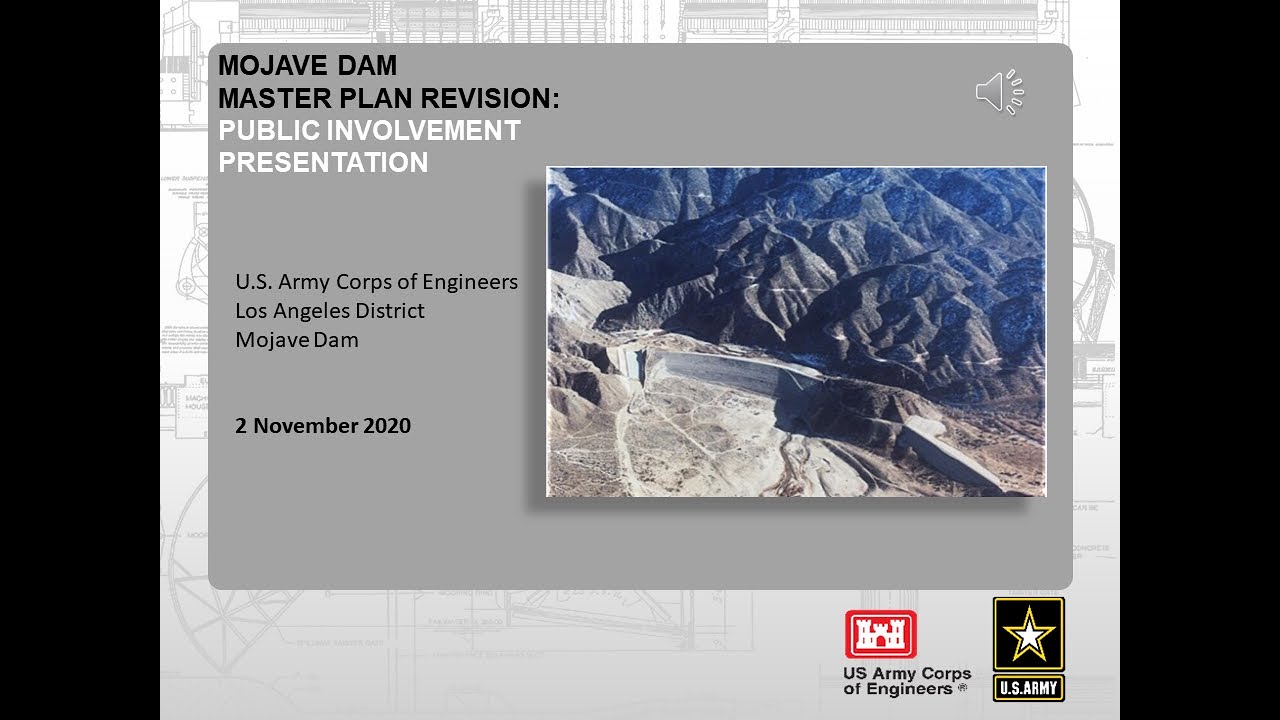 Mojave Dam Master Plan Revision Public Participation Presentation ...