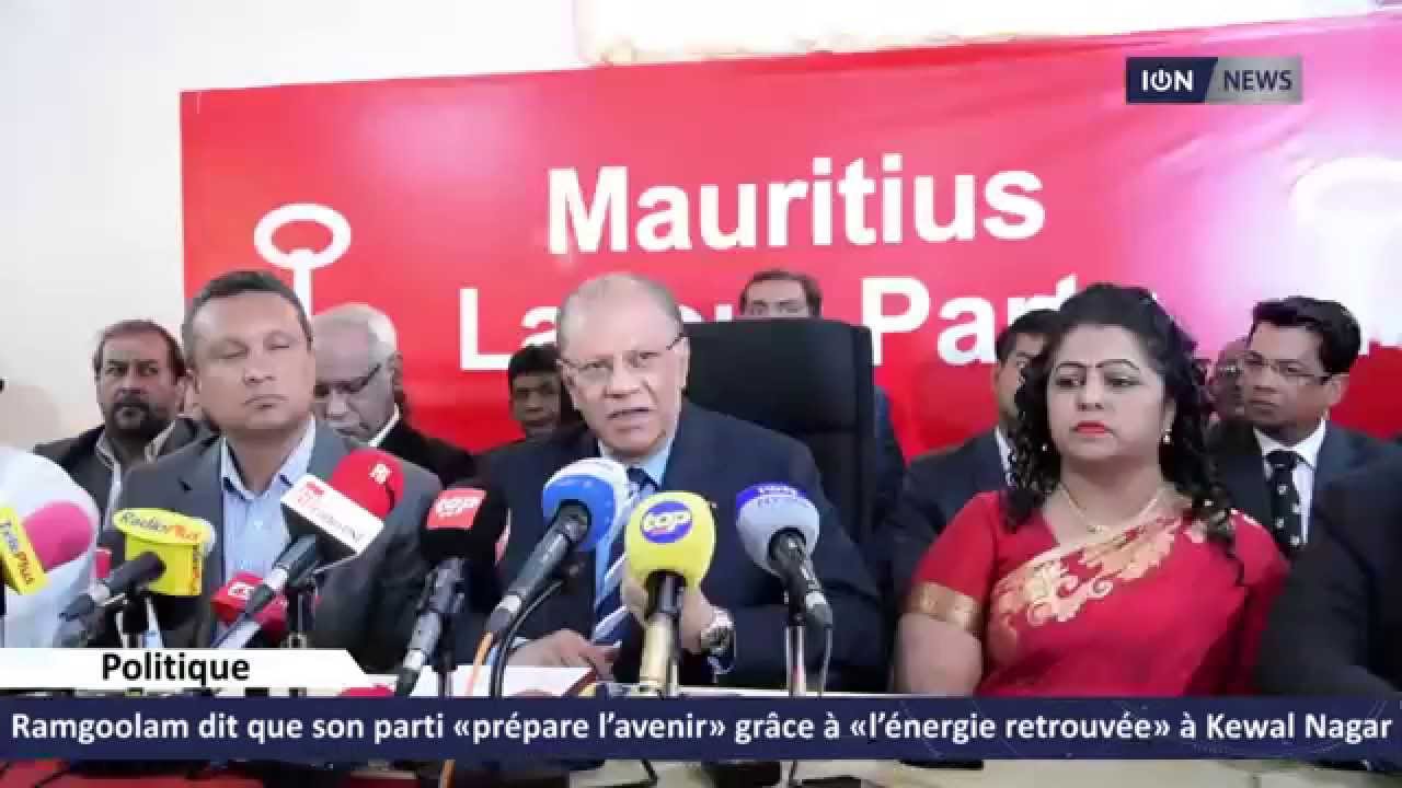 Ramgoolam dit que son parti «prépare l’avenir» grâce à «l’énergie ...