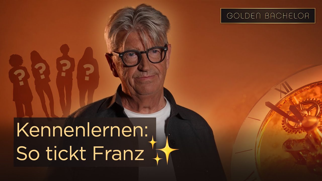 Der GOLDEN BACHELOR Franz stellt sich vor 🌹 | Golden Bachelor - YouTube