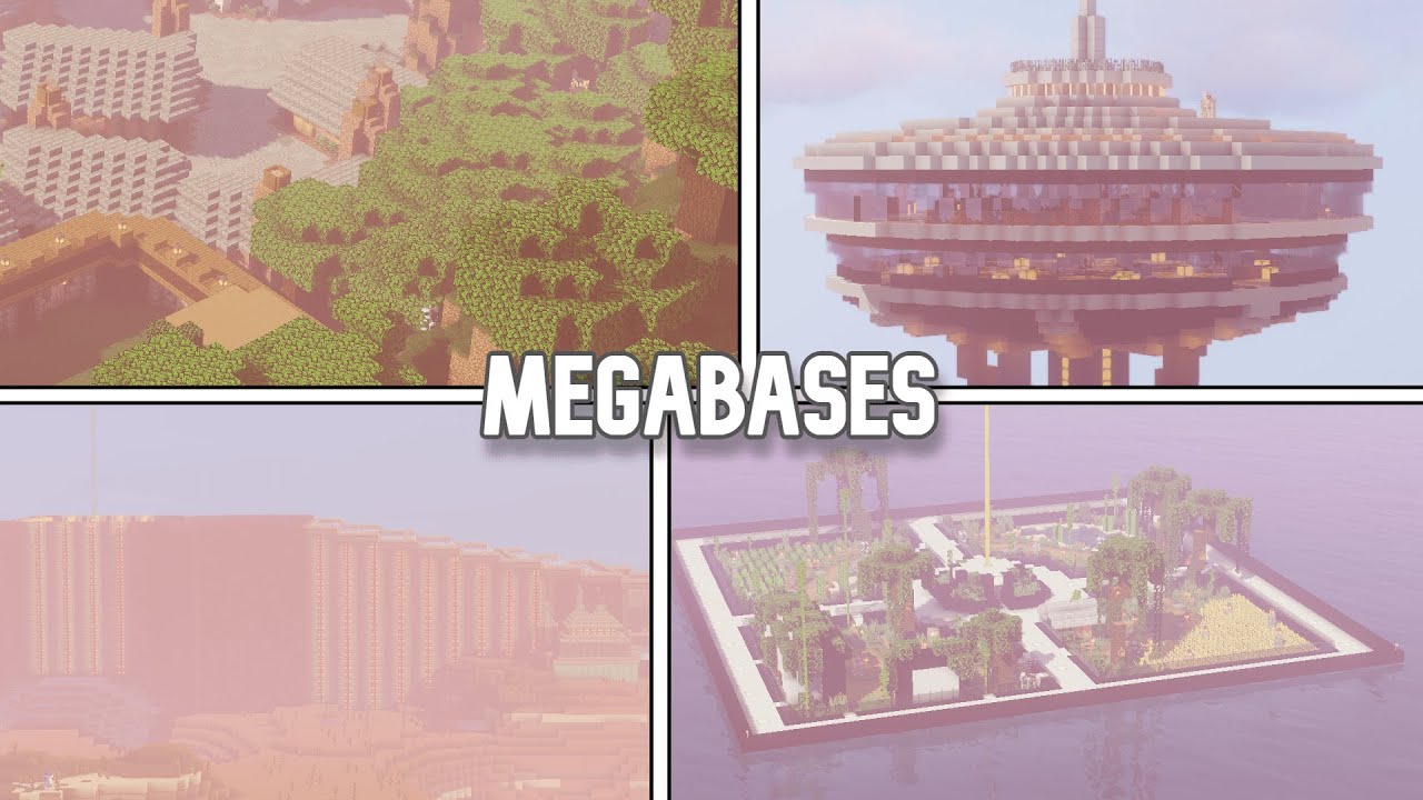 Megabases! - Minecraft Short - YouTube