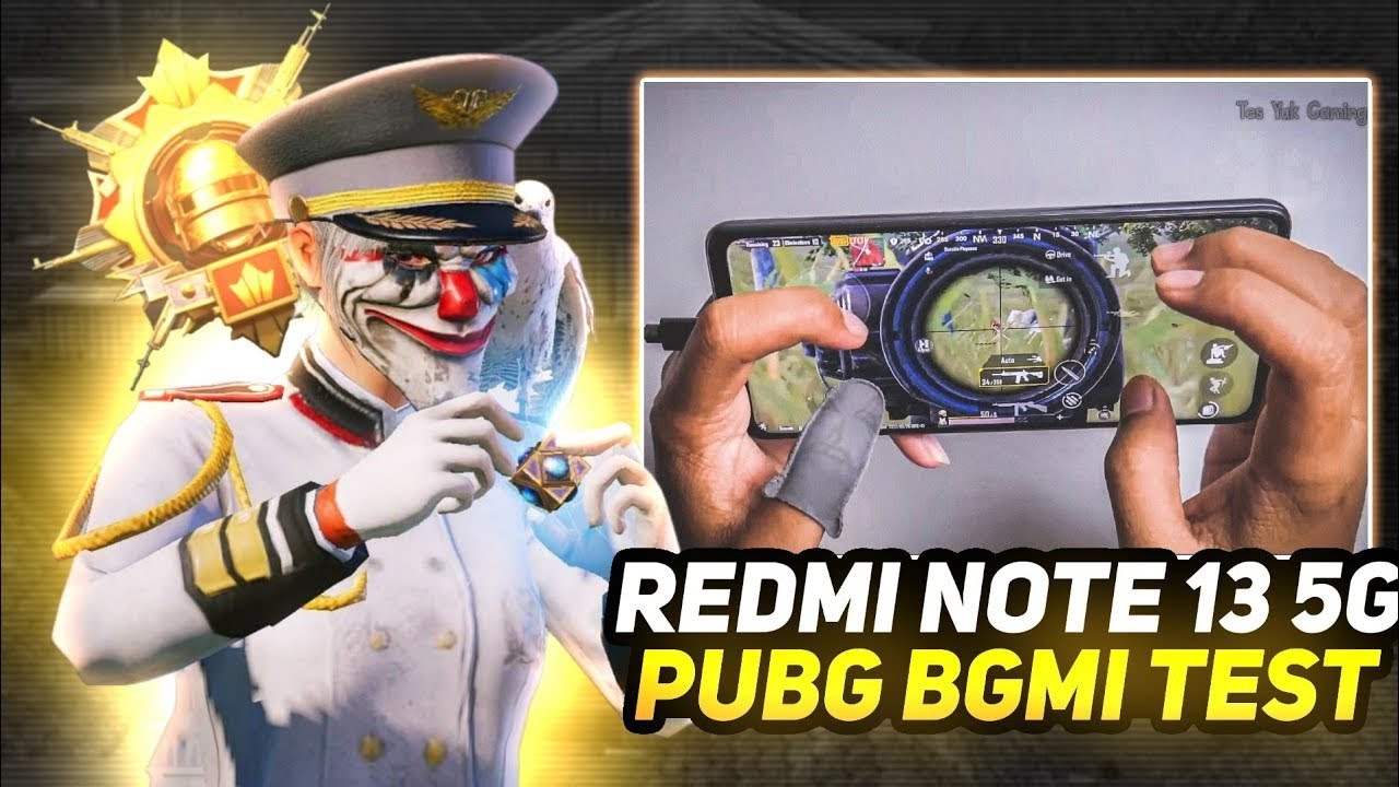 Redmi note 13 Pubg test| 60 FPS vs 90 FPS | BGMI EMULATED GAMEPLAY WITH ...