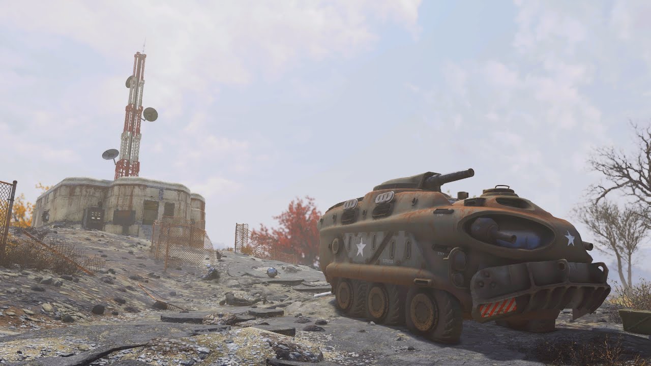 Fallout 76 Surveyal Project 38 - Forest 24 - Relay Tower EM-B1-27 - YouTube