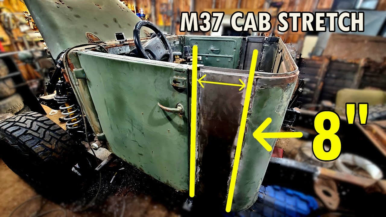 Extended Cab Mod for Army Truck - Dodge M37 Cummins Conversion [Episode ...