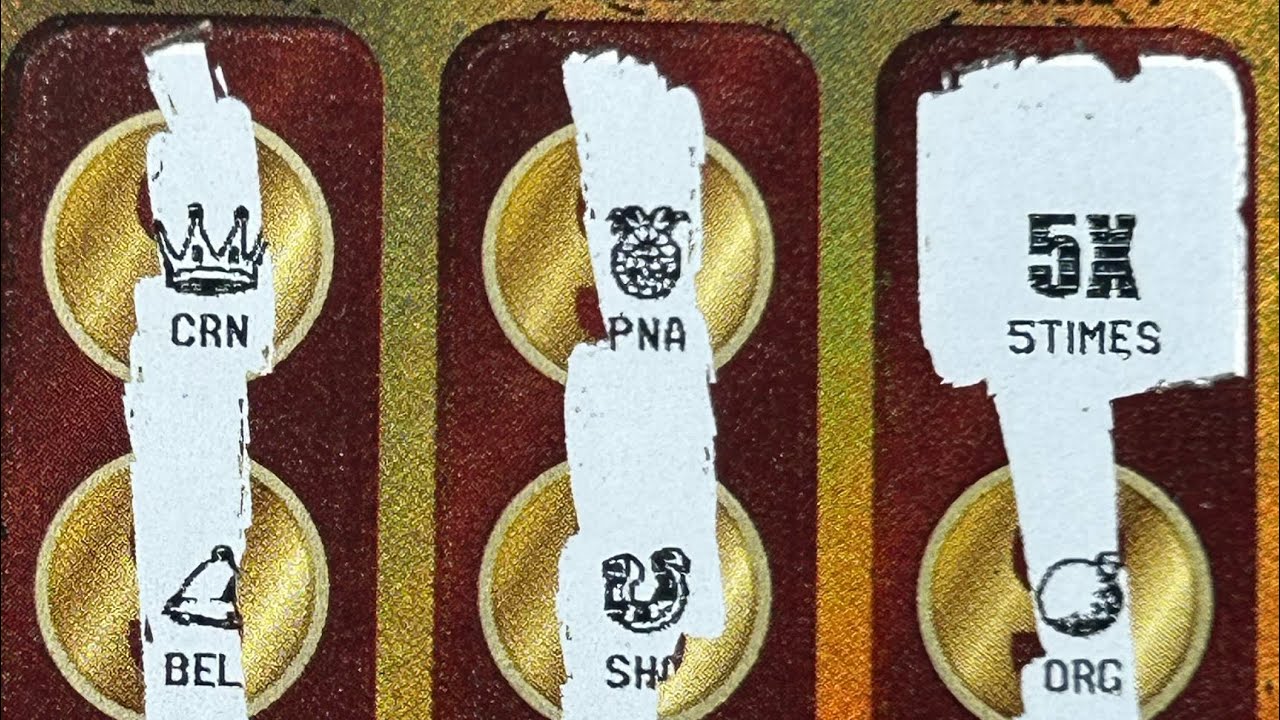 Finally found the 5x symbol on $50 Ultimate $5 Million Georgia lottery ...