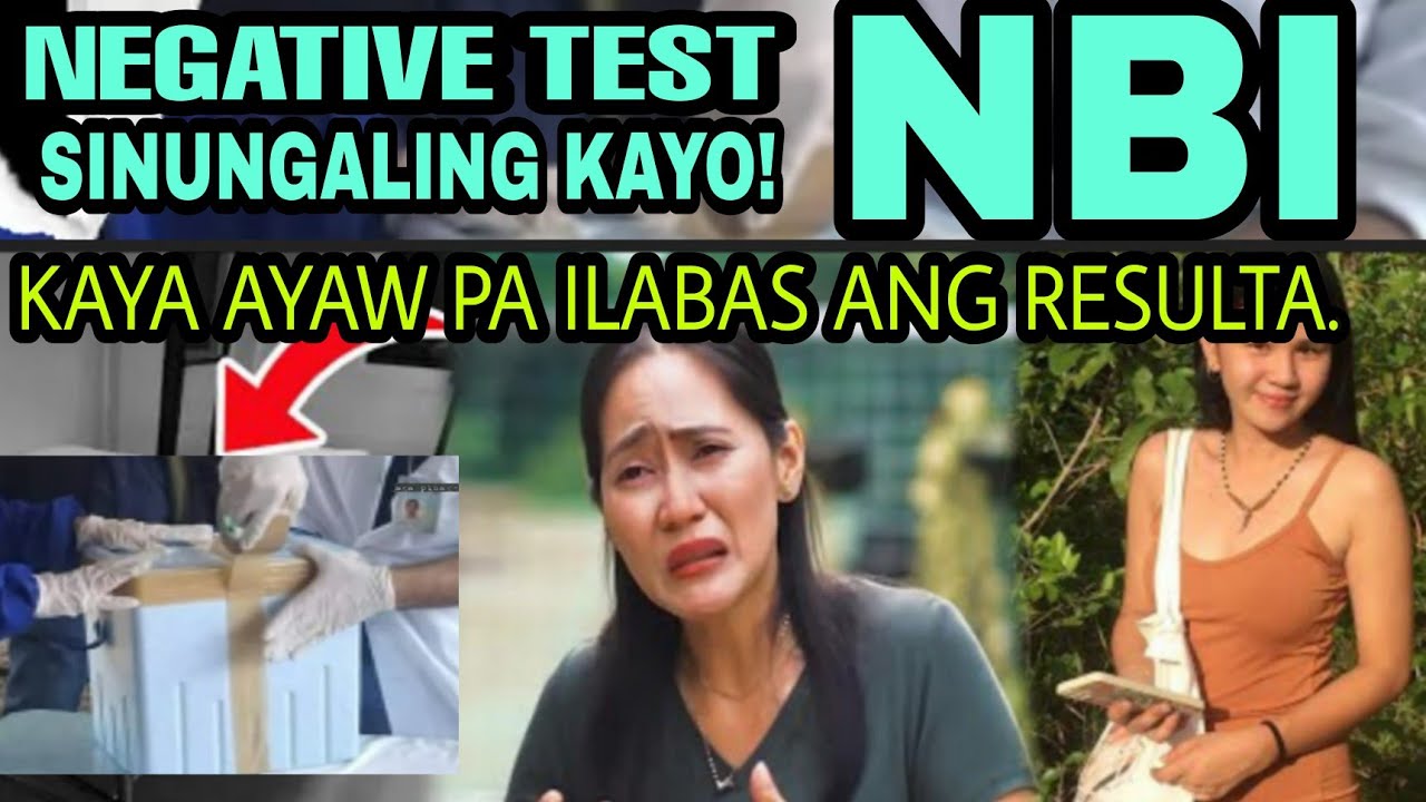 NEGATIVE DNA TEST KAY JOVELYN GALLENO KAYA AYAW MUNA ILABAS NG NBI NEGATIVE DNA TEST KAY JOVELYN GALLENO KAYA AYAW MUNA ILABAS NG NBI
