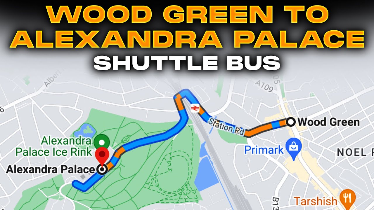 Alexandra Palace Shuttle Bus - YouTube