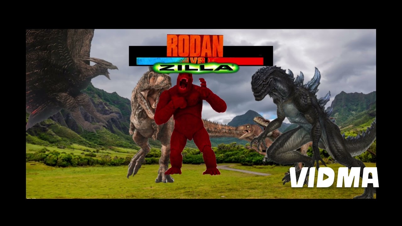 Lzilla has Godzilla vs Gamera and King Evolved Zilla 2005 my Rodan vs Zilla - YouTube