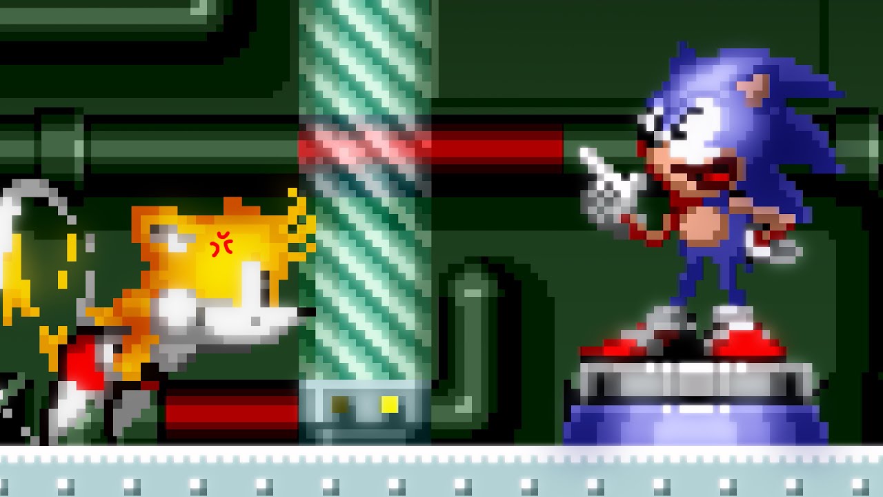 Super Tails vs Sonic in Sonic Forever - Speedwalk - YouTube