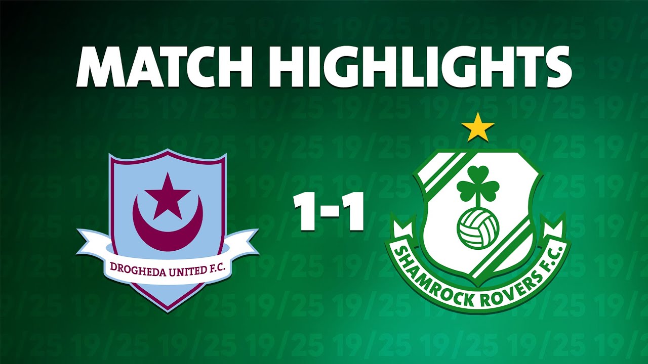 Match Highlights l Drogheda 1-1 Rovers l 16 October 2022 - YouTube