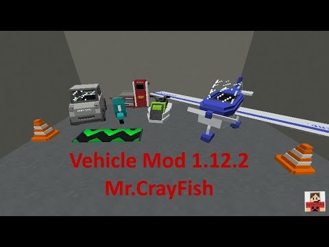 Minecraft Mods: Vehicle MrCrayFish - YouTube