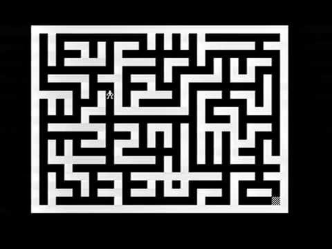 IchigoJam BASIC Program 迷路 Maze - YouTube