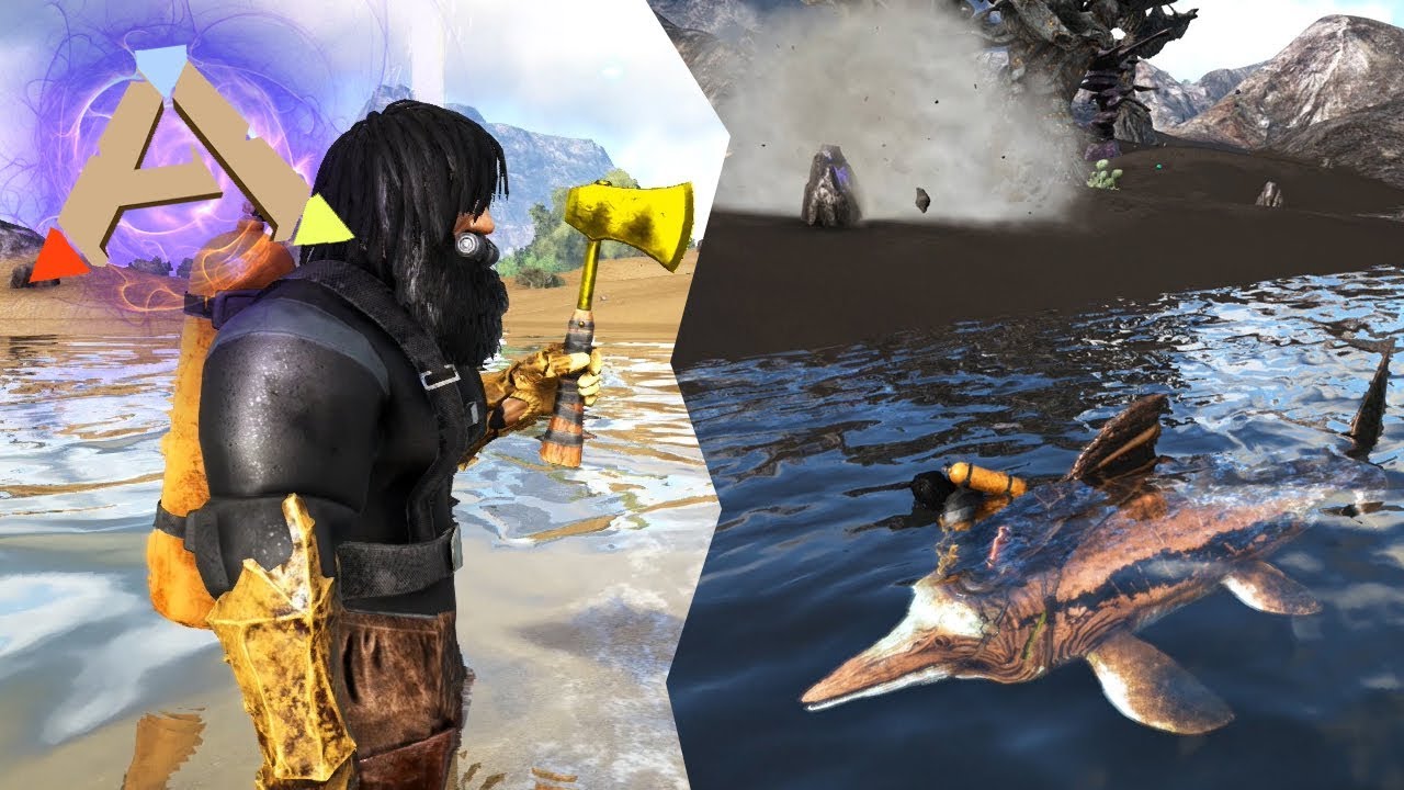 ARK GAIA #35 - FINALMENTE! EXPLORAÇÃO EM ALTO MAR! - YouTube