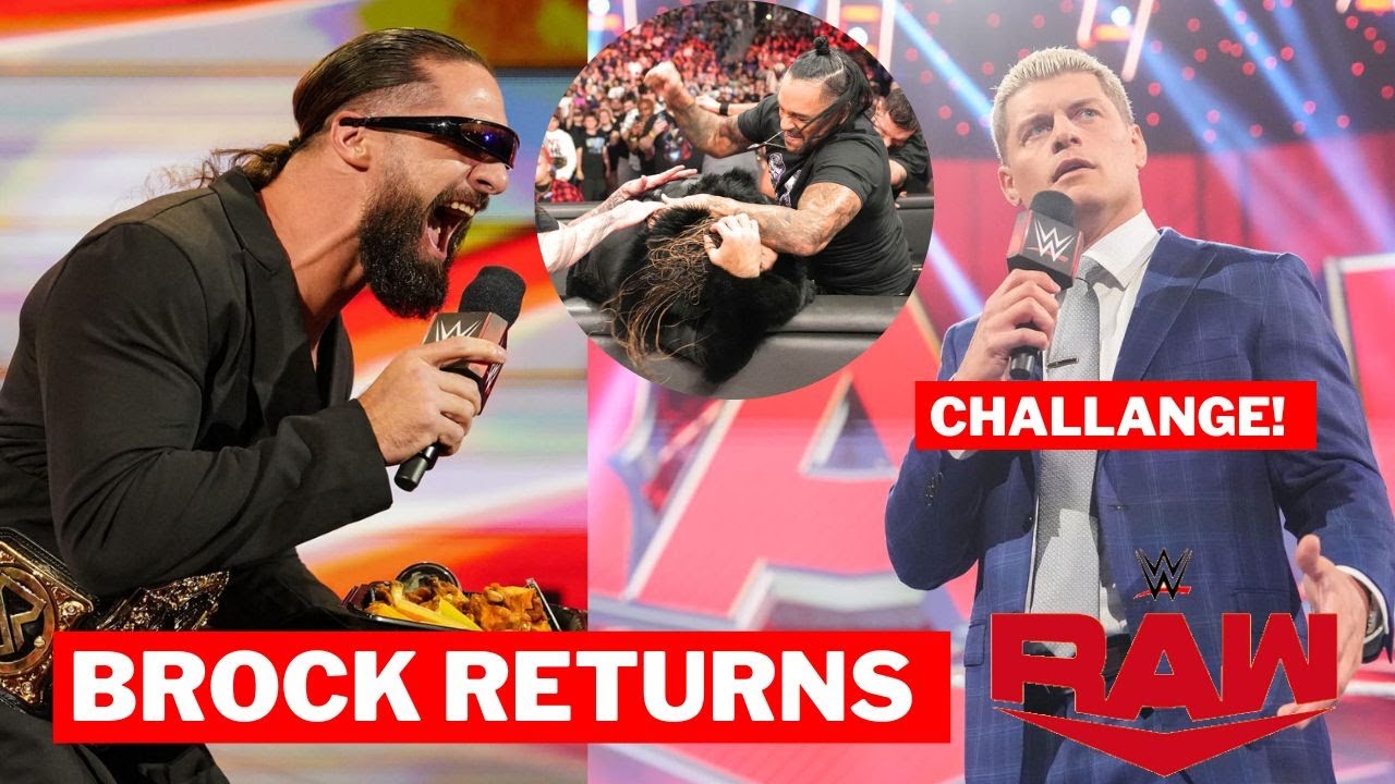 Brock Returns Confirm | wwe monday night raw today | WWE RAW Highlights ...