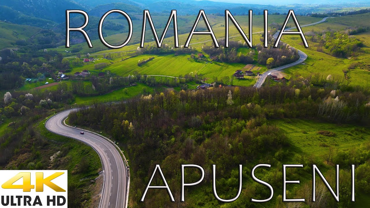 Apuseni Mountains, drone footage. Muntii Apuseni, filmare cu drona ...