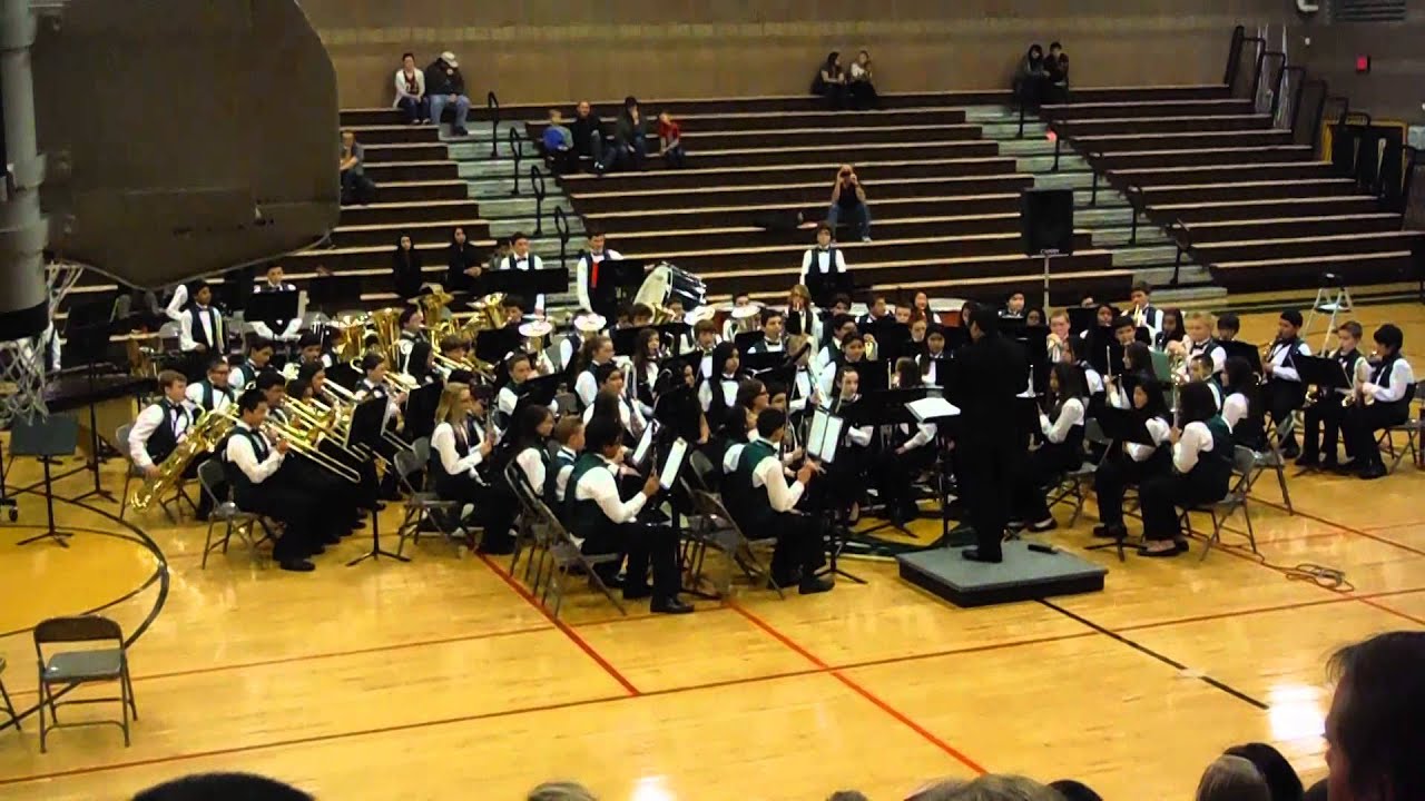 20131217 Schofield Middle School Symphonic & Jazz Band (3 of 3) - YouTube