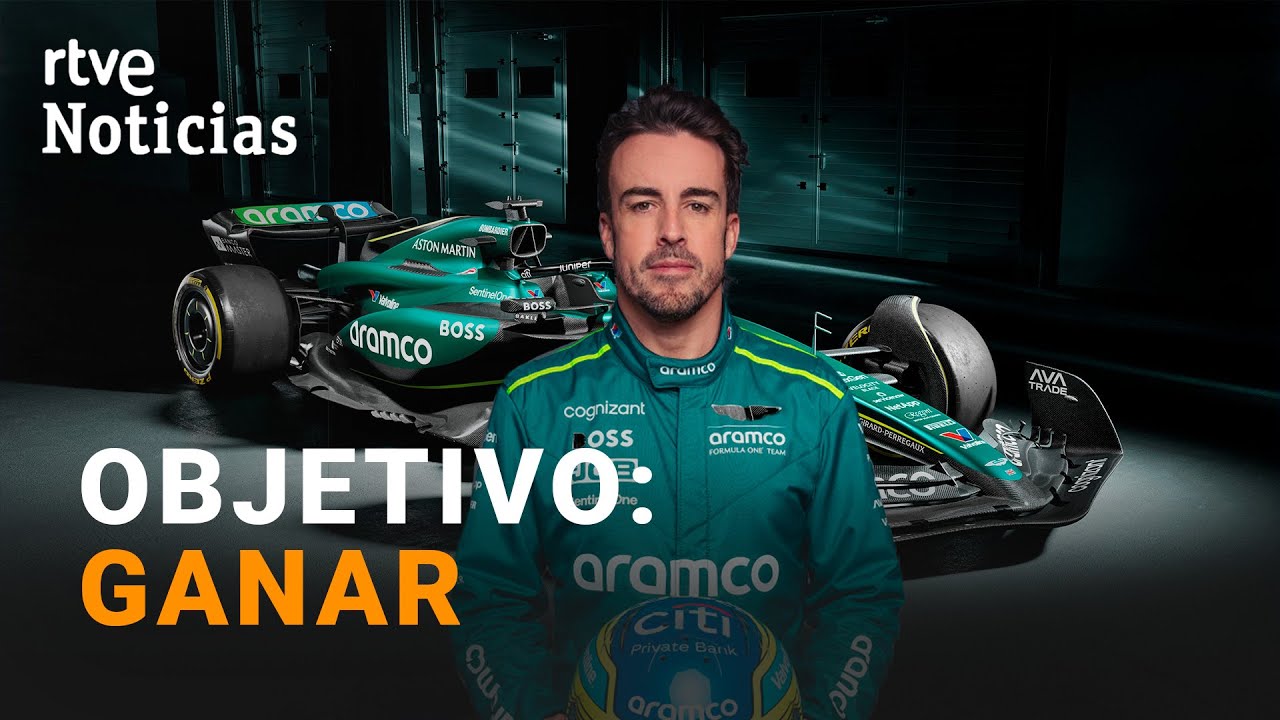 FERNANDO ALONSO: ASÍ es el NUEVO ASTON MARTIN AMR24 con el que EL NANO ...