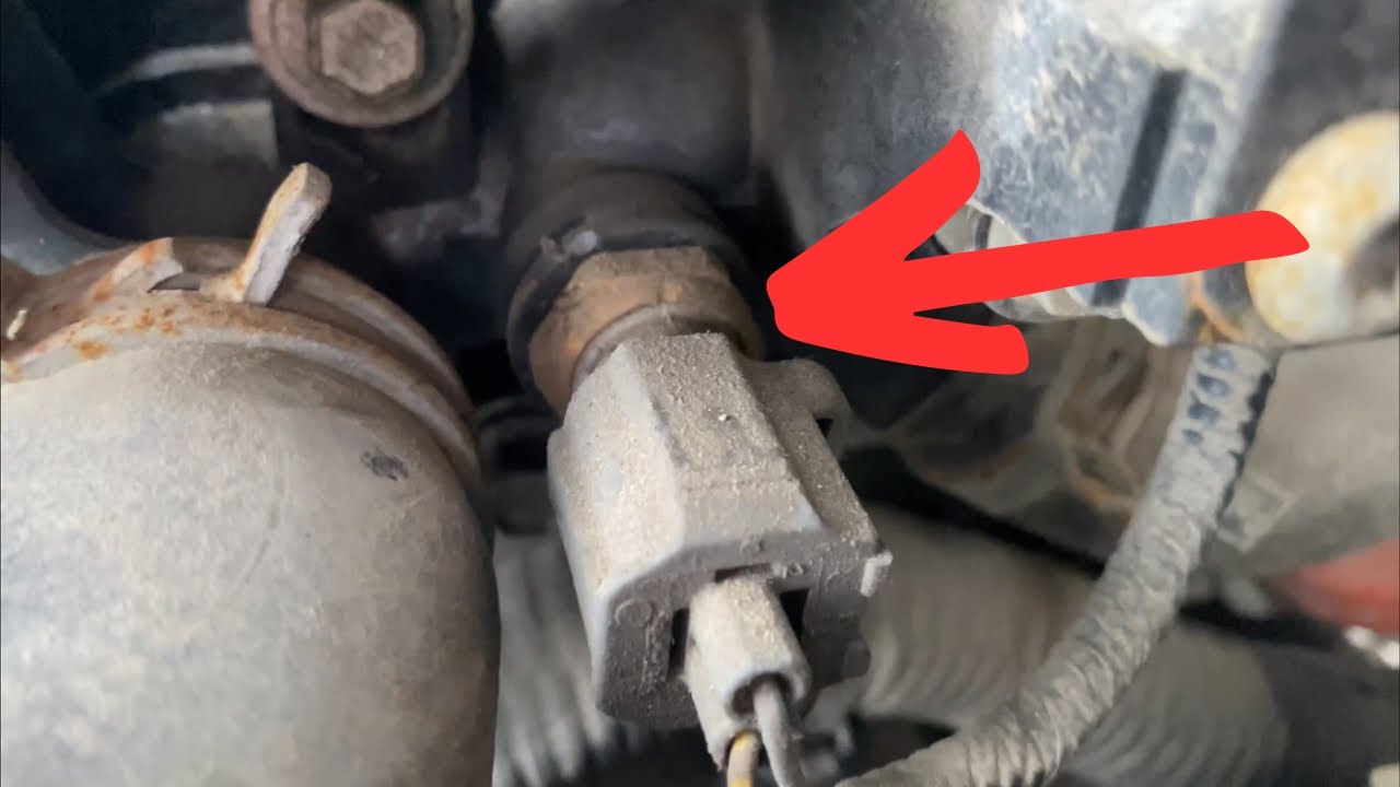 Engine Coolant Temperature Sensor Ford Fiesta 1.6L 2008-2019 Location ...