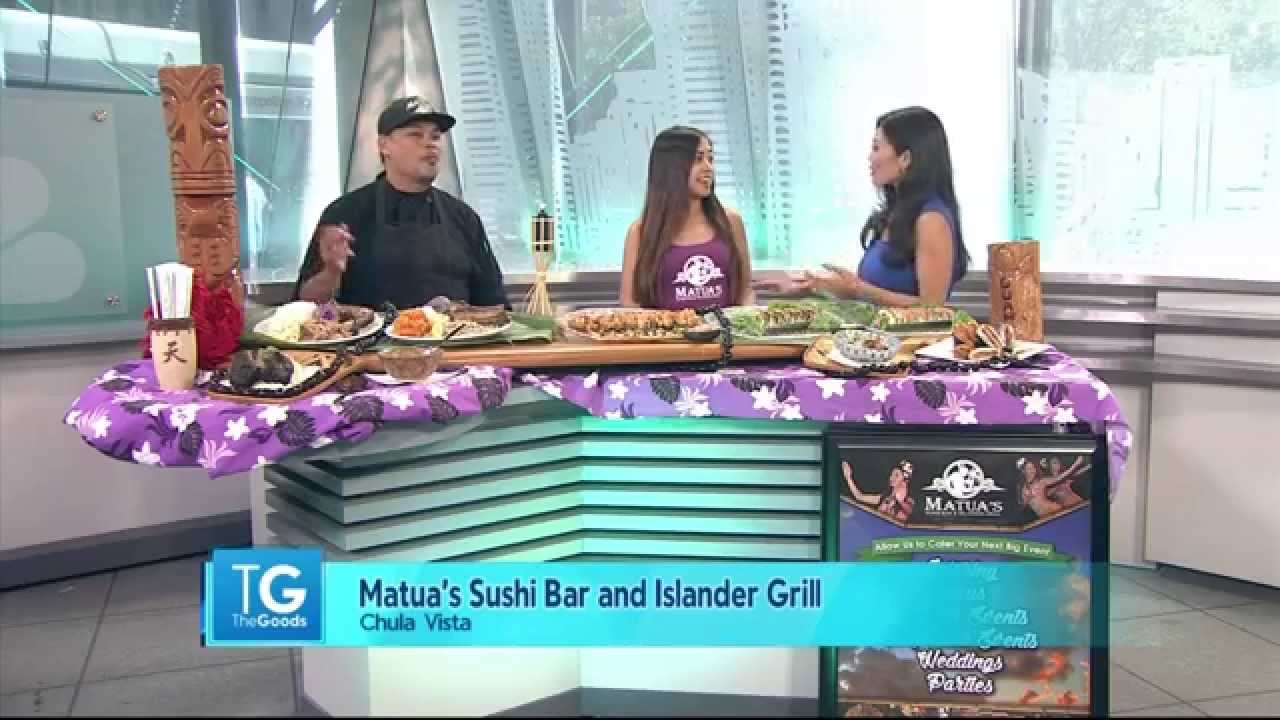 Matua's Sushi Bar & Islander Grill, featured on NBC 7 San Diego's The ...
