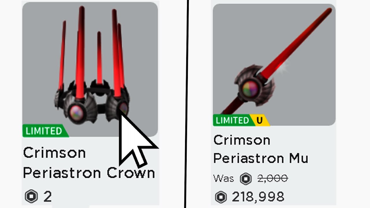 FREE LIMITED Items Roblox 2022 / LIMITED ITEMS / Roblox - YouTube