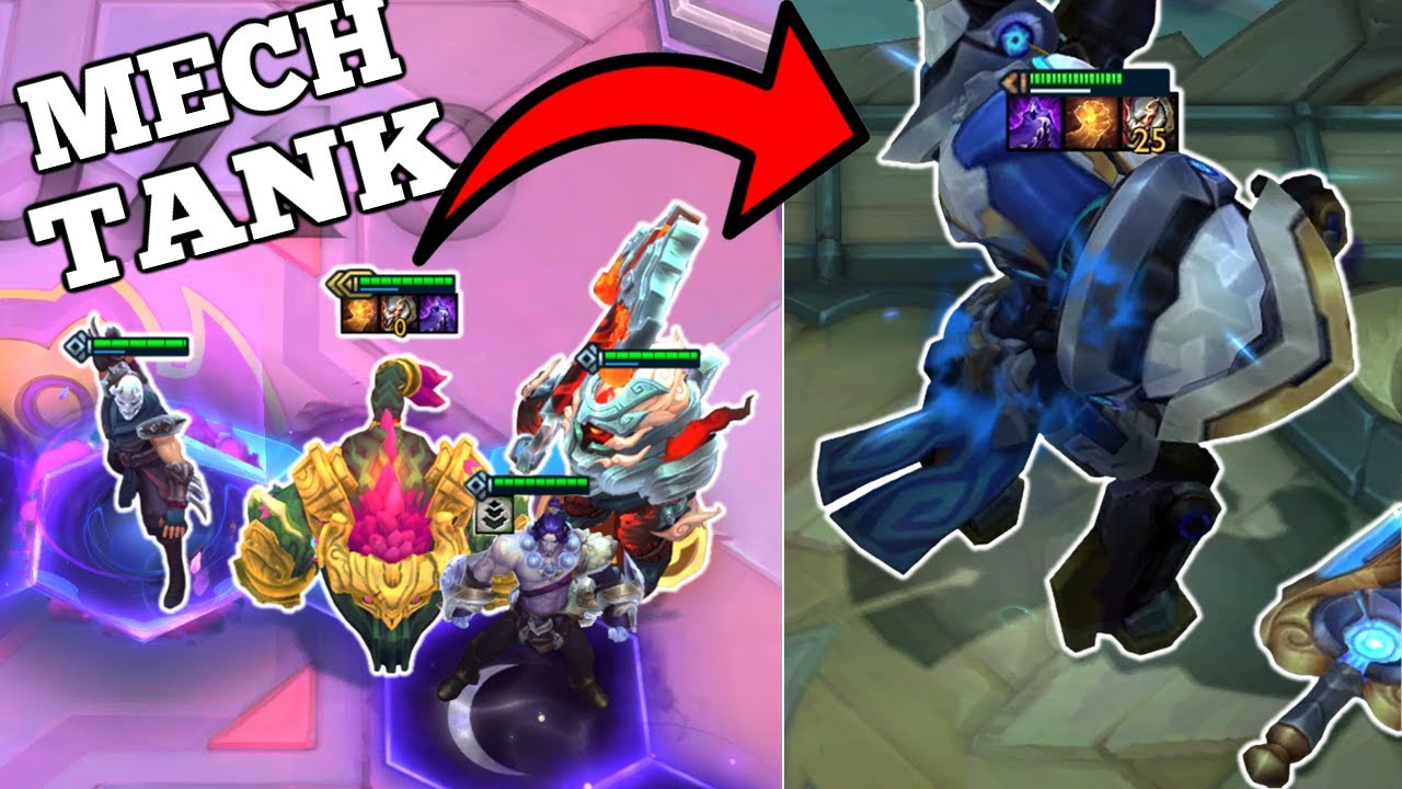 Big Tanky Mech-Pilot - tft pengu party - YouTube