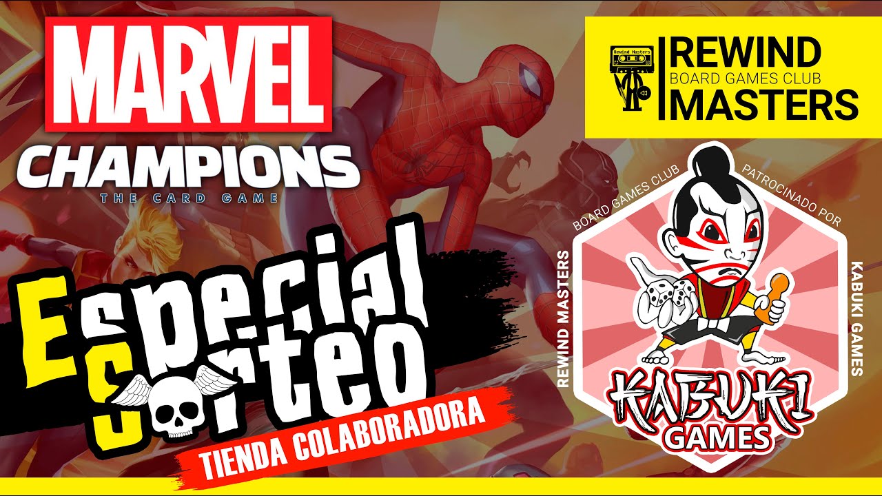 Especial - SORTEO MARVEL Champions (KABUKI Games) - YouTube