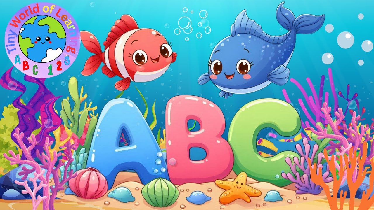ABC Sea Life Phonics Song For Kids - Learn The Alphabet For Children ...