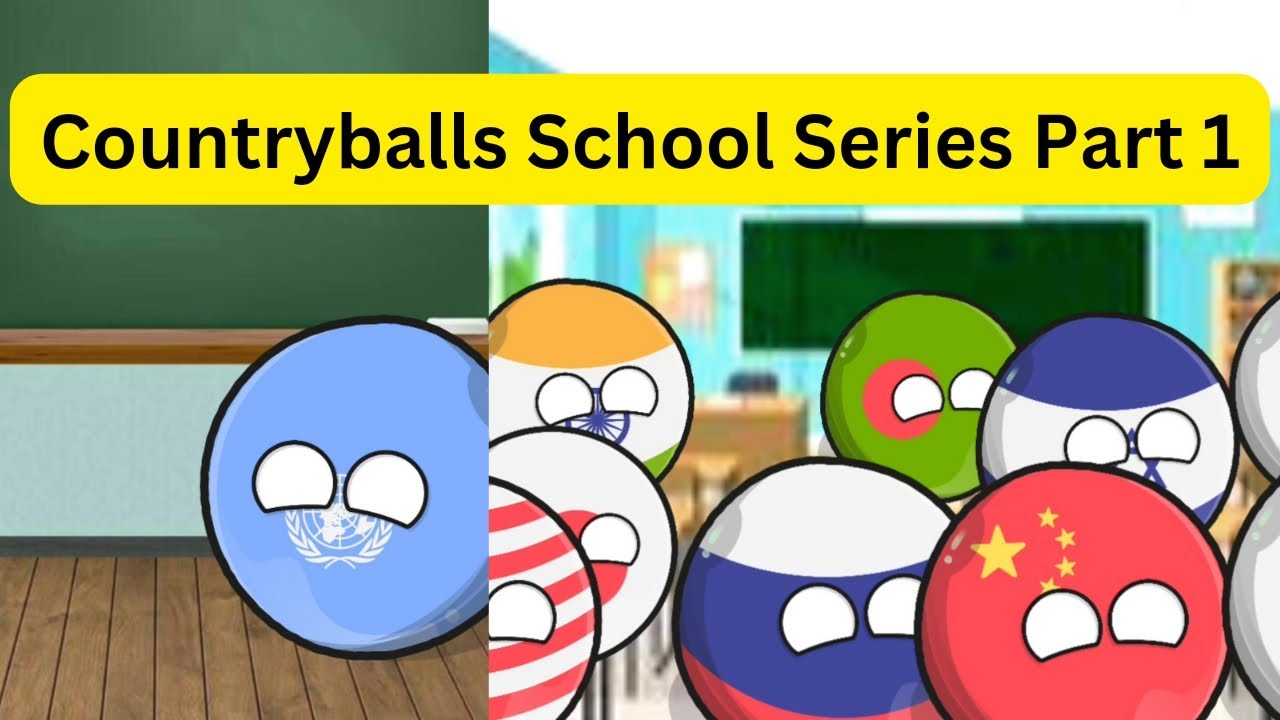 Countryballs at School of India || Countries in a Nutshell [World ...
