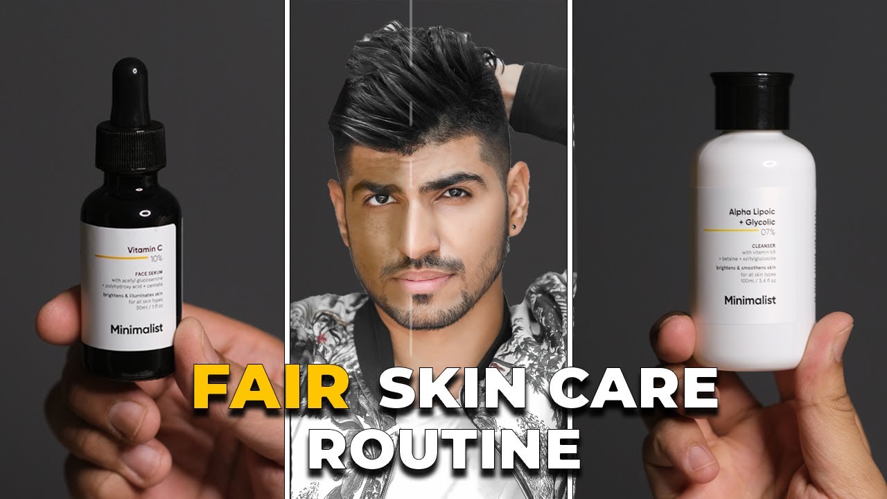Fair Summer Skin Care Routine for Men | Get Clear Skin Practically ...
