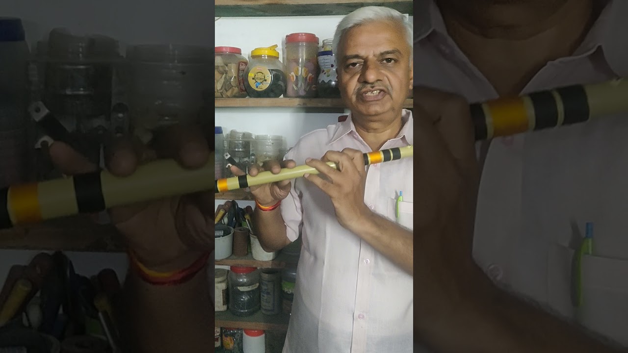 How to play Bansuri and correct way to blow - YouTube