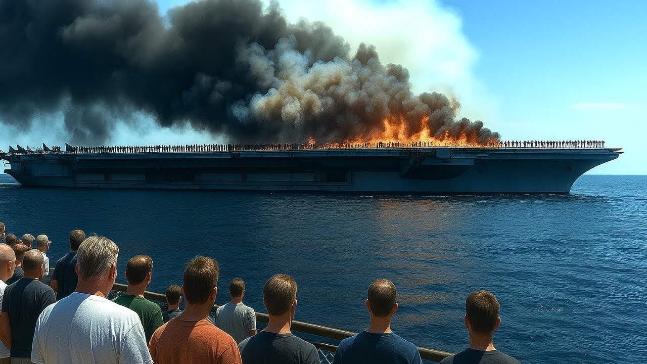 5 minutes ago, a Russian aircraft carrier carrying 540 fighter jets was ...