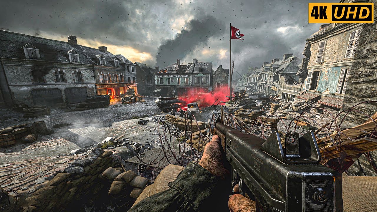 Stronghold | 1944 WWII | IMMERSIVE ULTRA Realistic High Graphics ...