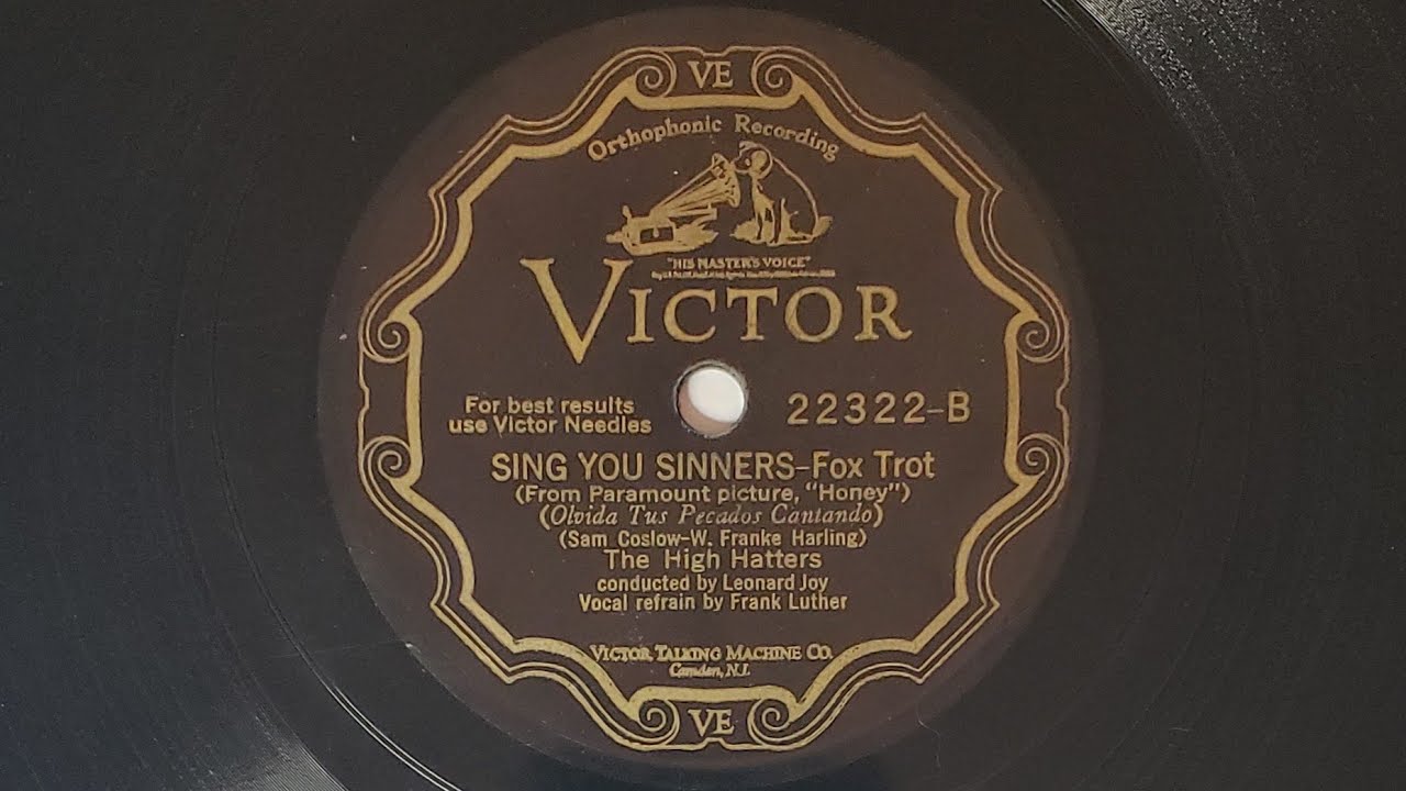 Sing You Sinners - The High Hatters - 1930 - YouTube