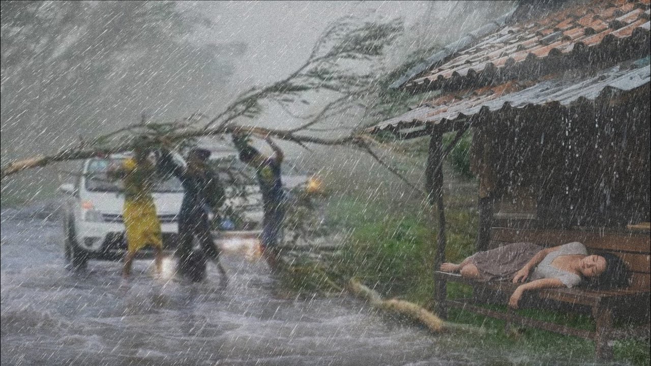 Everyone scatter! This is the heaviest rain that has ever happened in ...