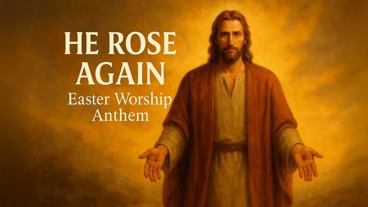 He Rose Again – Easter Worship Song | Resurrection Worship Anthem 2025 ...