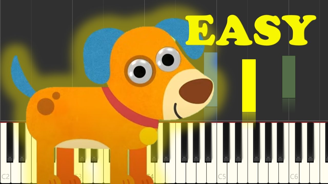 Noodle & Pals Little Animal Dance On Piano EASY - YouTube