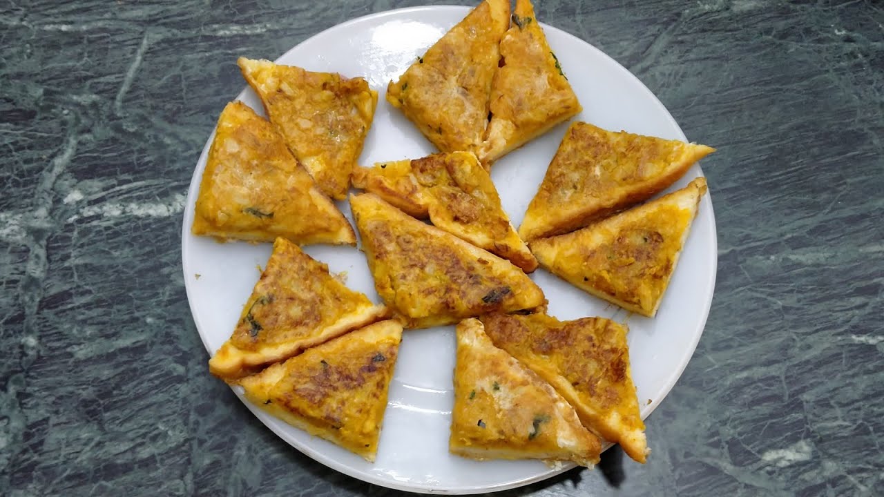 Bread Potato Triangles Recipe | HUMA COOKS - YouTube