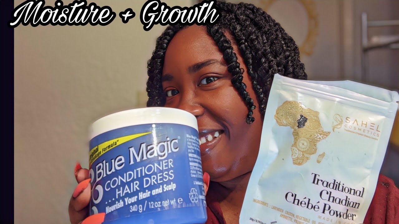 Chebe Powder + Blue Magic| Mini Twists - YouTube