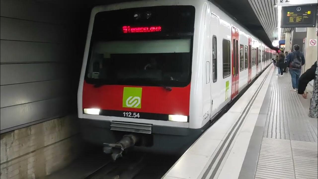 FGC - Serie 112 Terrassa a Barcelona. - YouTube