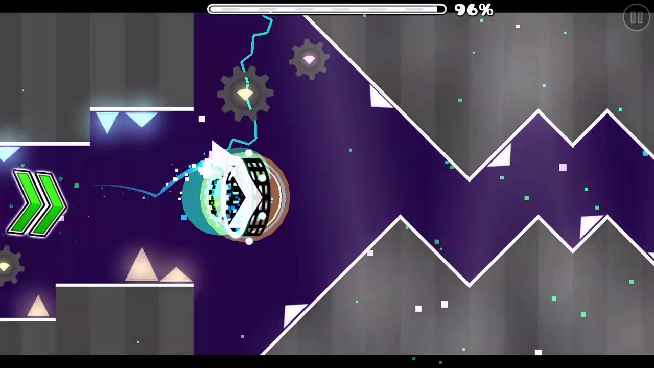 Level 100% (Geometry Dash Mobile) - YouTube