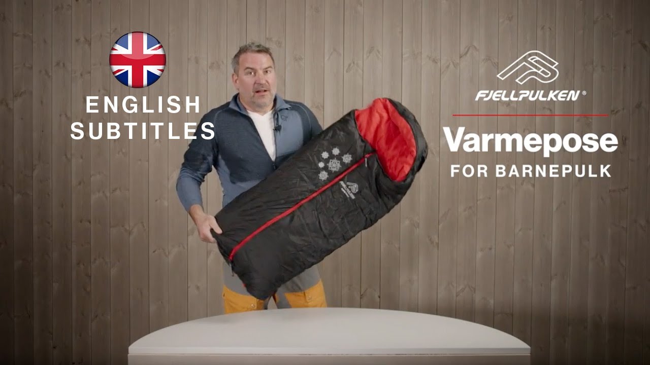 Fjellpulken Bundting Bag for Child pulk - YouTube