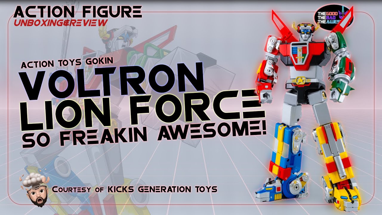 Action Toys Action Gokin Voltron Review - Voltron Never Looked So Good ...