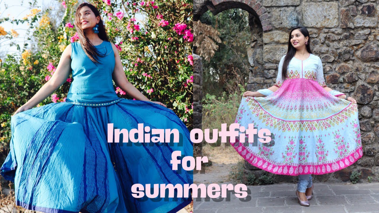 Indian outfits for summer | summer Lookbook |2019| Indian outfits ...