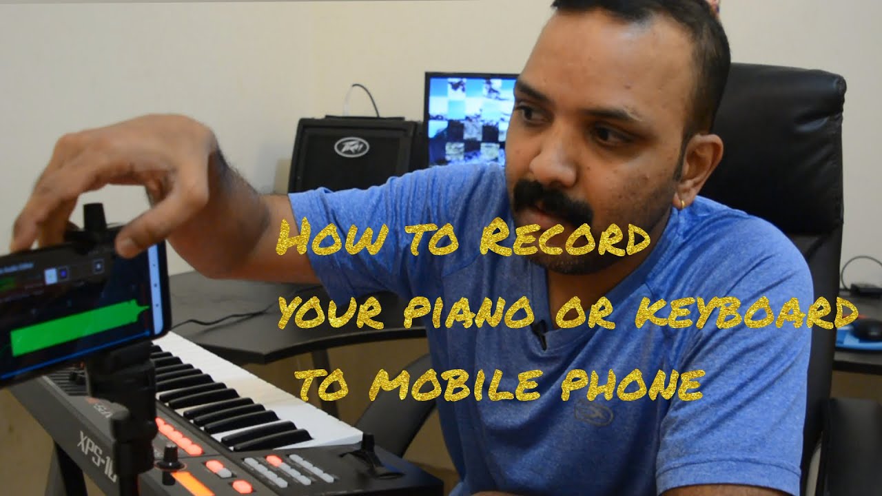 RECORD YOUR PIANO🎹 OR KEYBOARD TO MOBILE AND LAPTOP - YouTube