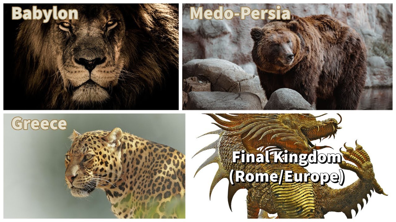 The Four Beasts Of Daniel Explained || The Final Beast Of Revelation 13 ...