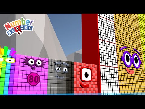 Looking for Numberblocks Comparison Plus Ten Club 10 to 100 vs 10,000 to 100,000 HUGE Number Pattern