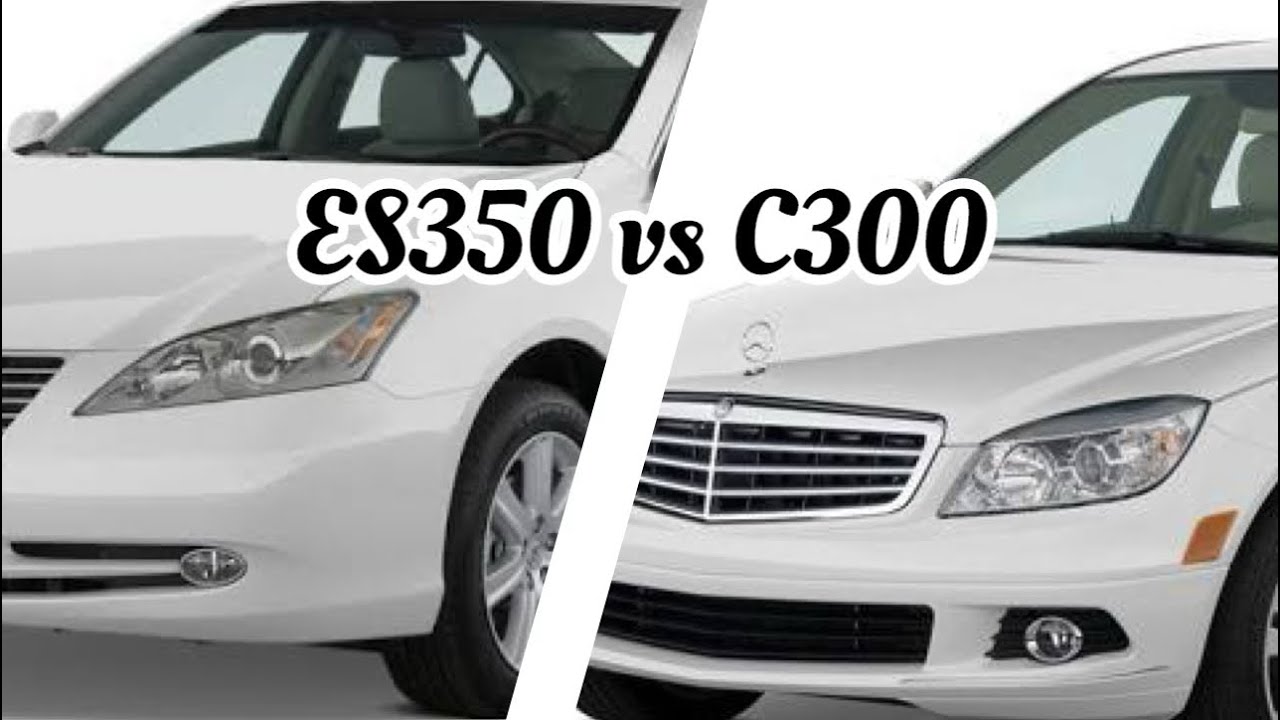Between the Lexus ES350 and the Benz c300 which one is more faster ...
