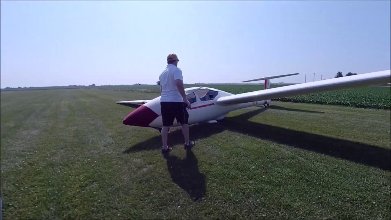Driving to the glider - YouTube