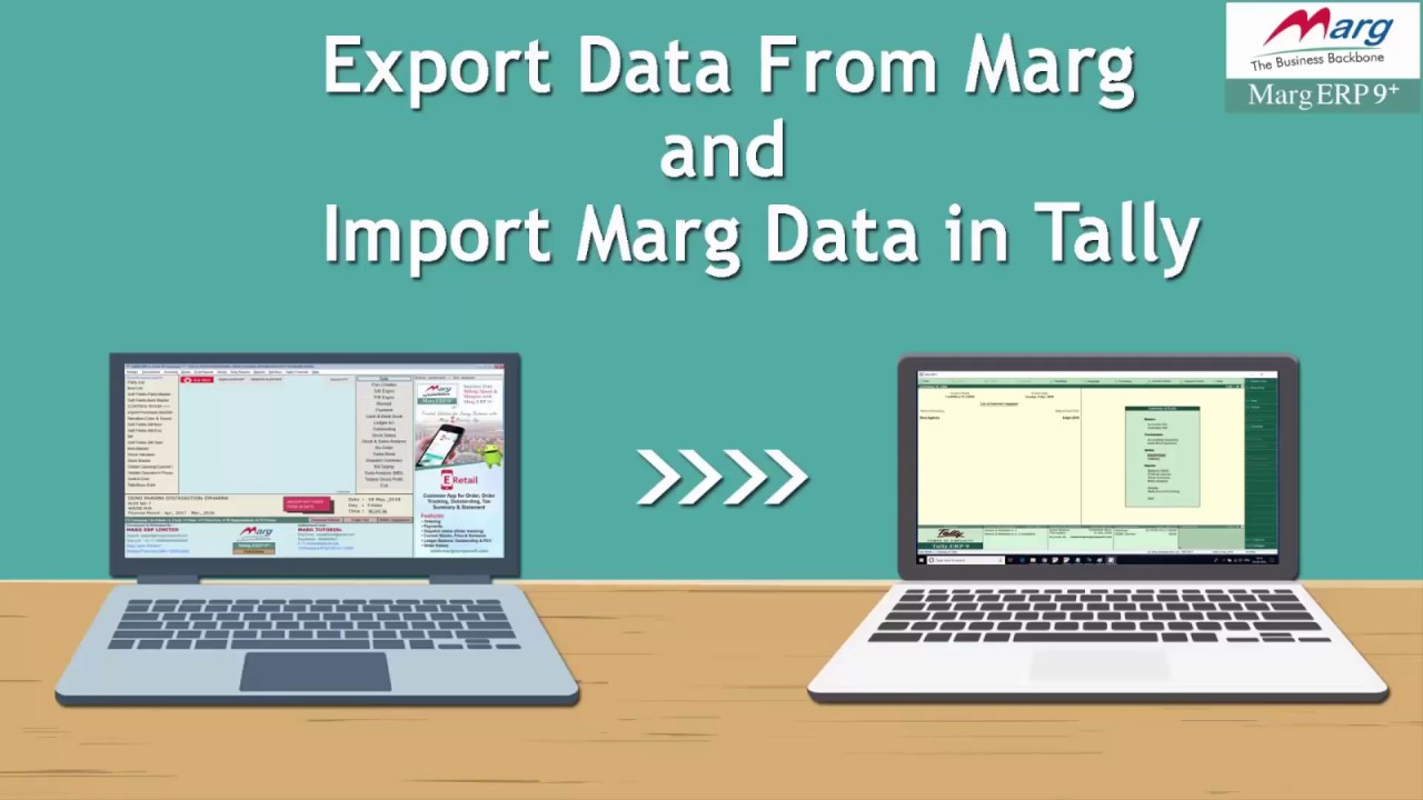 Export Marg Data Import into Tally [English] - YouTube